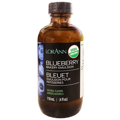 Fusion FlavoursOrganic Blueberry, Bakery Emulsion 4 oz.