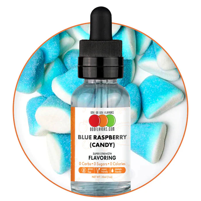 Blue Raspberry (Candy) Flavour Concentrate by One On One